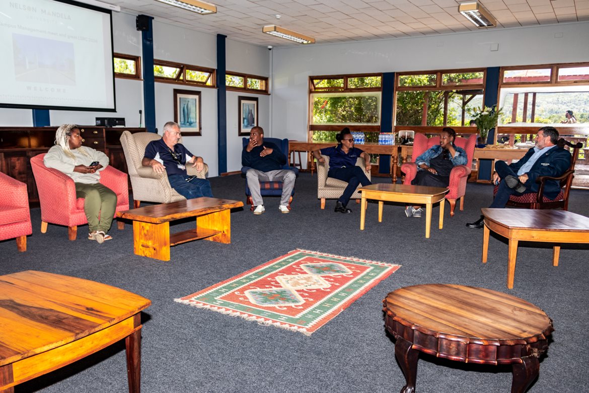 Campus Head, Dr Kaluke Mawila engages with local student leaders ...